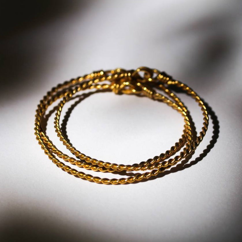 Vinaay Ivatan Gold Bracelet by AMAMI - Batanes Jewelry – AMAMI Filipino ...